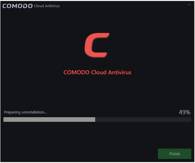 Uninstall CCAV, Cloud Based Antivirus, Comodo Cloud Antivirus | Comodo